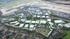 £600m Airport City plan set for take off in Manchester - BBC News