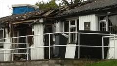 Alsager Town Football Club hit by fire - BBC News