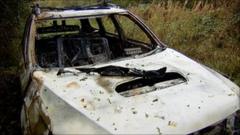 Stolen ambulance found burnt out - BBC News