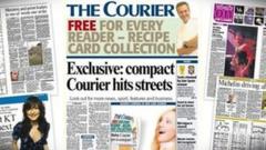 Broadsheet blues: Rise of the compact newspaper - BBC News