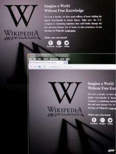 Wikipedia - what can it tell us about Sopa? - BBC News