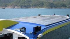 Can solar power help shipping go green? - BBC News