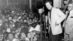 How the world's first rock concert ended in chaos - BBC News