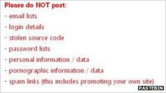 Pastebin: Running the site where hackers publicise their attacks - BBC News