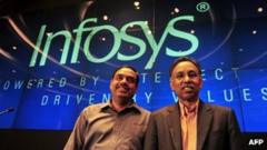 Infosys shares slide on weaker-than-expected outlook - BBC News