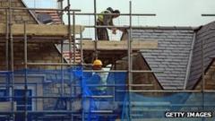 New English house building falls back - BBC News