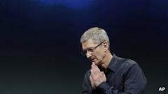 Apple head Tim Cook says he is not the next Steve Jobs - BBC News