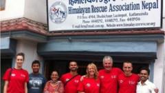 GP Neil Rushton returns from 'lucky' Mount Everest job - BBC News