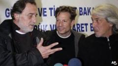 NBC reporter Richard Engel freed from Syria captors - BBC News