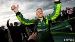 Drayson Racing electric car sets new world speed record - BBC News