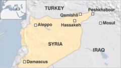 Syria refugees pour into Iraqi Kurdistan in thousands - BBC News