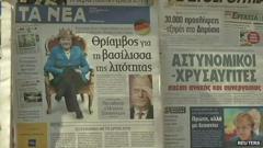 Concern in Greece over Angela Merkel's win - BBC News