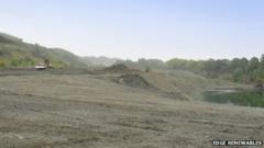 Wenlock Edge quarry wildlife 'restoration' work starts - BBC News