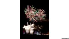 In pictures: Torchlight procession in Edinburgh - BBC News