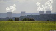 France struggles to cut down on nuclear power - BBC News