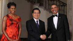 In pictures: White House state dinners over the years - BBC News