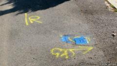 Your pavement squiggle markings decoded - BBC News