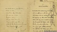 Dylan Thomas notebooks arrive in Wales from US - BBC News