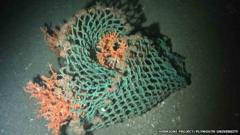 'Retro rubbish' washed up on UK beaches - BBC News