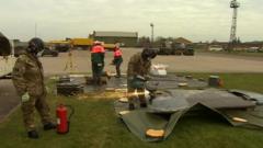 In pictures: 100 years of RAF Wittering - BBC News