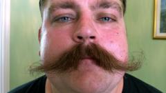 British Beard and Moustache Championships held in Bath - BBC News