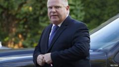 Toronto Mayor Rob Ford has rare 'aggressive' cancer - BBC News
