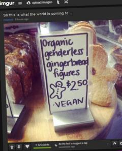 #BBCtrending: The organic genderless gingerbread debate - BBC News