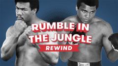 The Rumble in the Jungle 50 years on, by those who witnessed it - BBC Sport