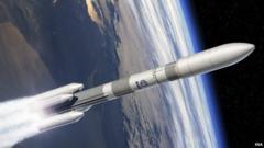 Airbus unveils 'Adeline' re-usable rocket concept - BBC News