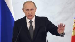 Russian rouble in free-fall despite shock 17% rate rise - BBC News