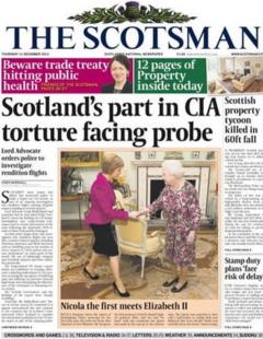 What the Scottish papers say - BBC News