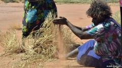 The day the Pintupi Nine entered the modern world - BBC News