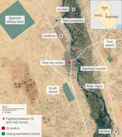 Iraq moves against Islamic State in Tikrit - BBC News