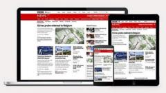 BBC News switches PC users to responsive site - BBC News