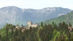 The Austrian castle where Nazis lost to German-US force - BBC News