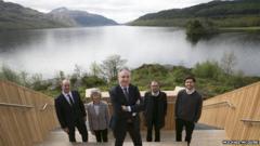 Pyramid viewpoint for banks of Loch Lomond - BBC News