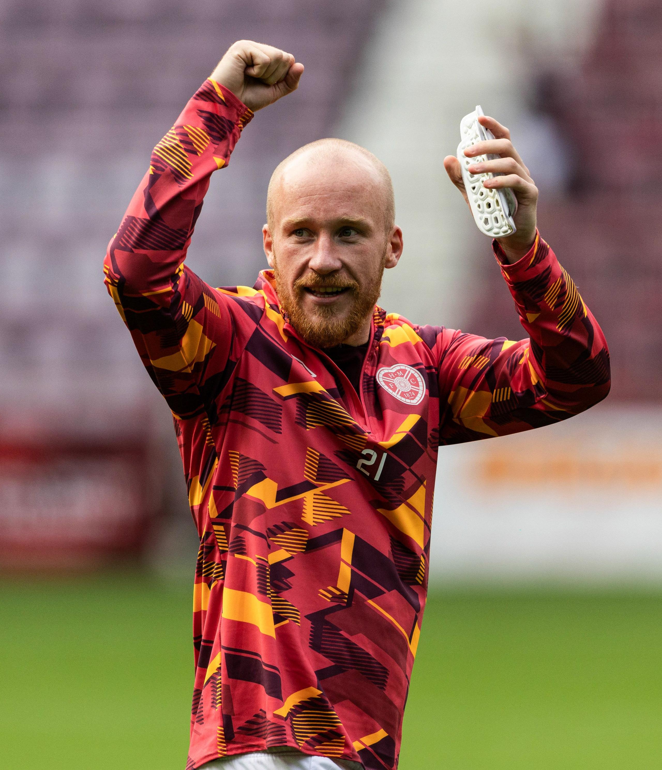 Liam Boyce glad after 'massive' goal for Hearts against Aberdeen - BBC ...