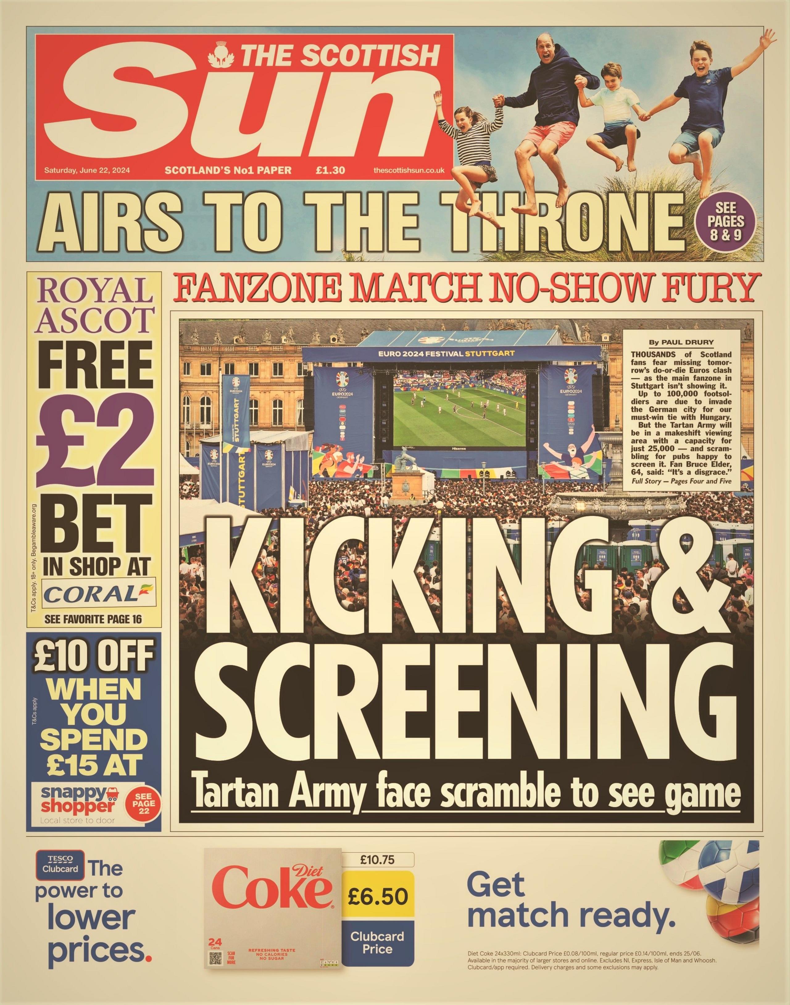 Scotland's papers: Sir Alex backs Starmer as Rowling attacks Labour ...