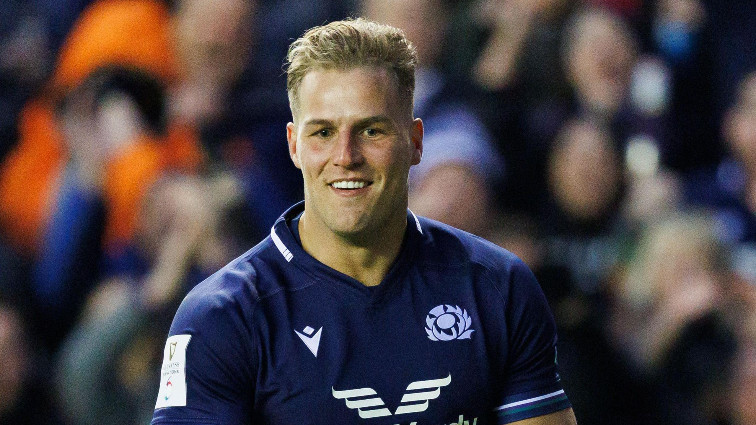 History beckons for Scotland's Duhan van der Merwe - BBC Sport