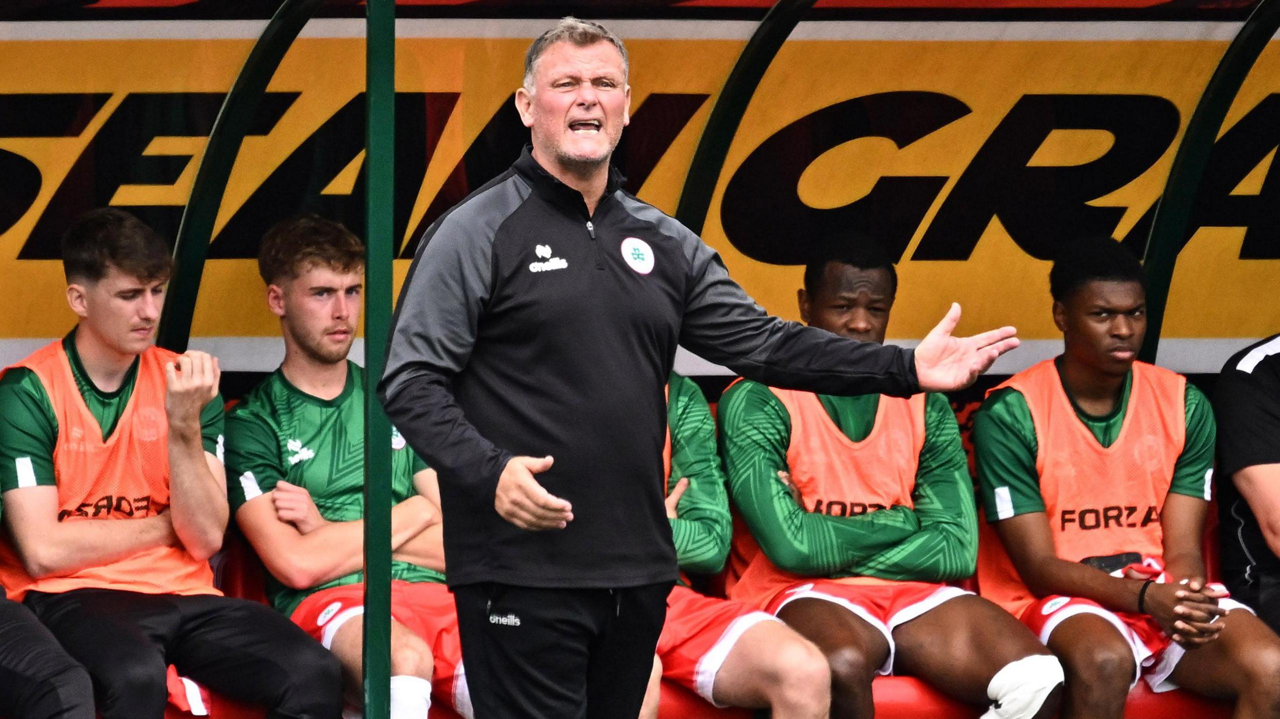 Irish Premiership: Jim Magilton criticises 'erratic' referee display in ...