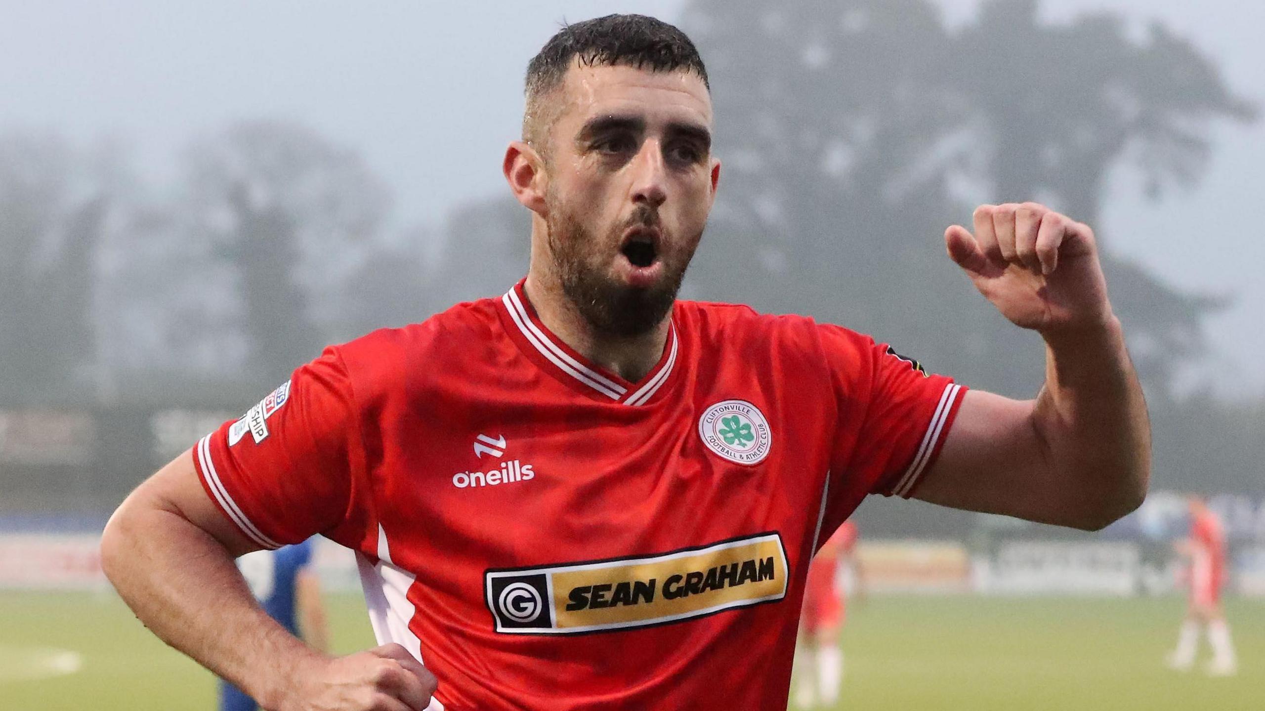 Joe Gormley: Cliftonville striker named November's player of the month ...