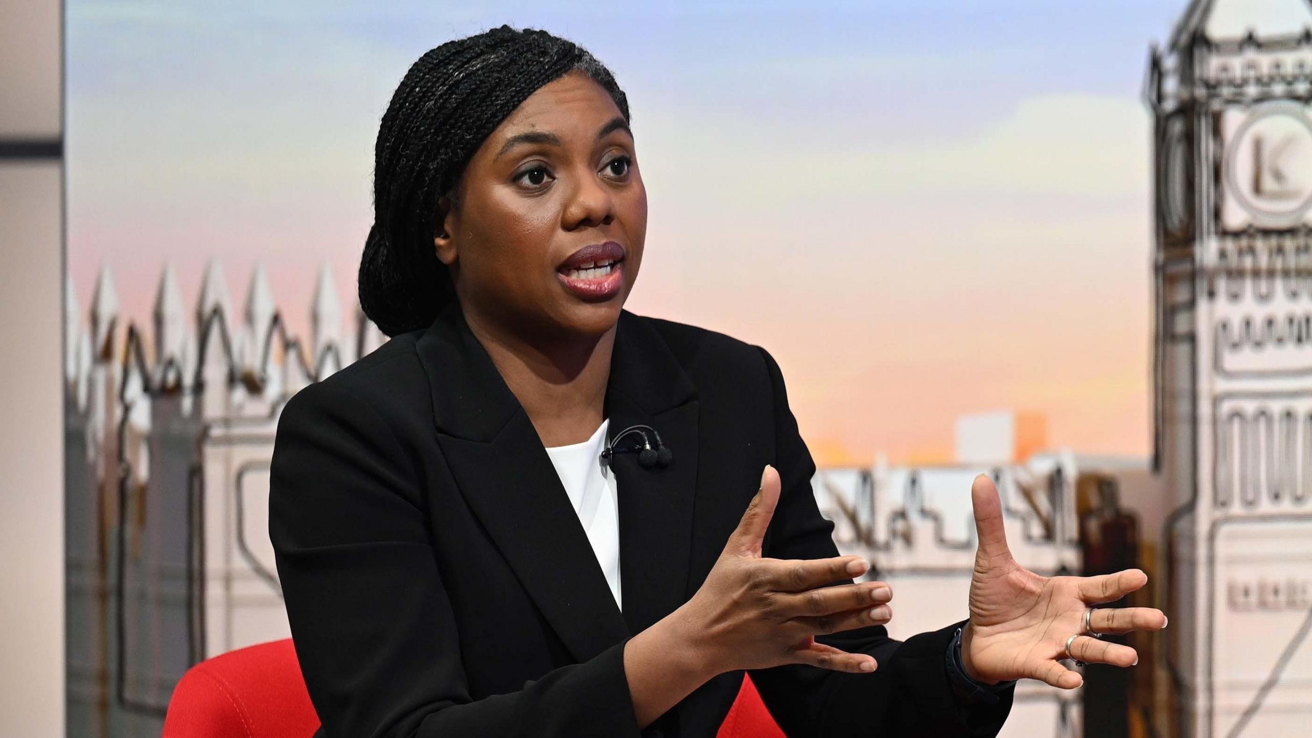 Conservatives will channel anger at Labour, vows Kemi Badenoch - BBC News