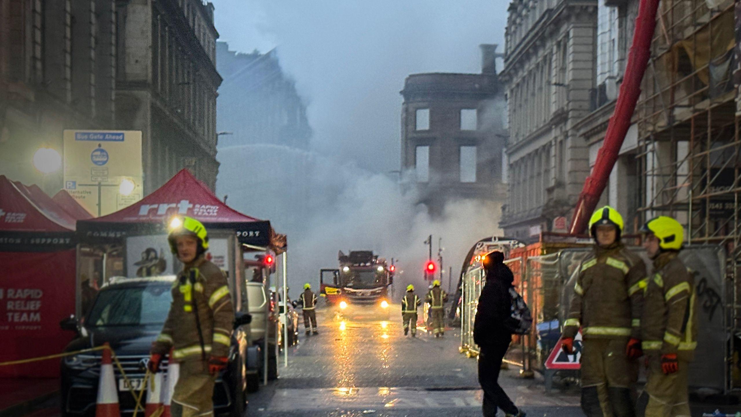 Glasgow Central: Days of disruption as station closed after fire in ...