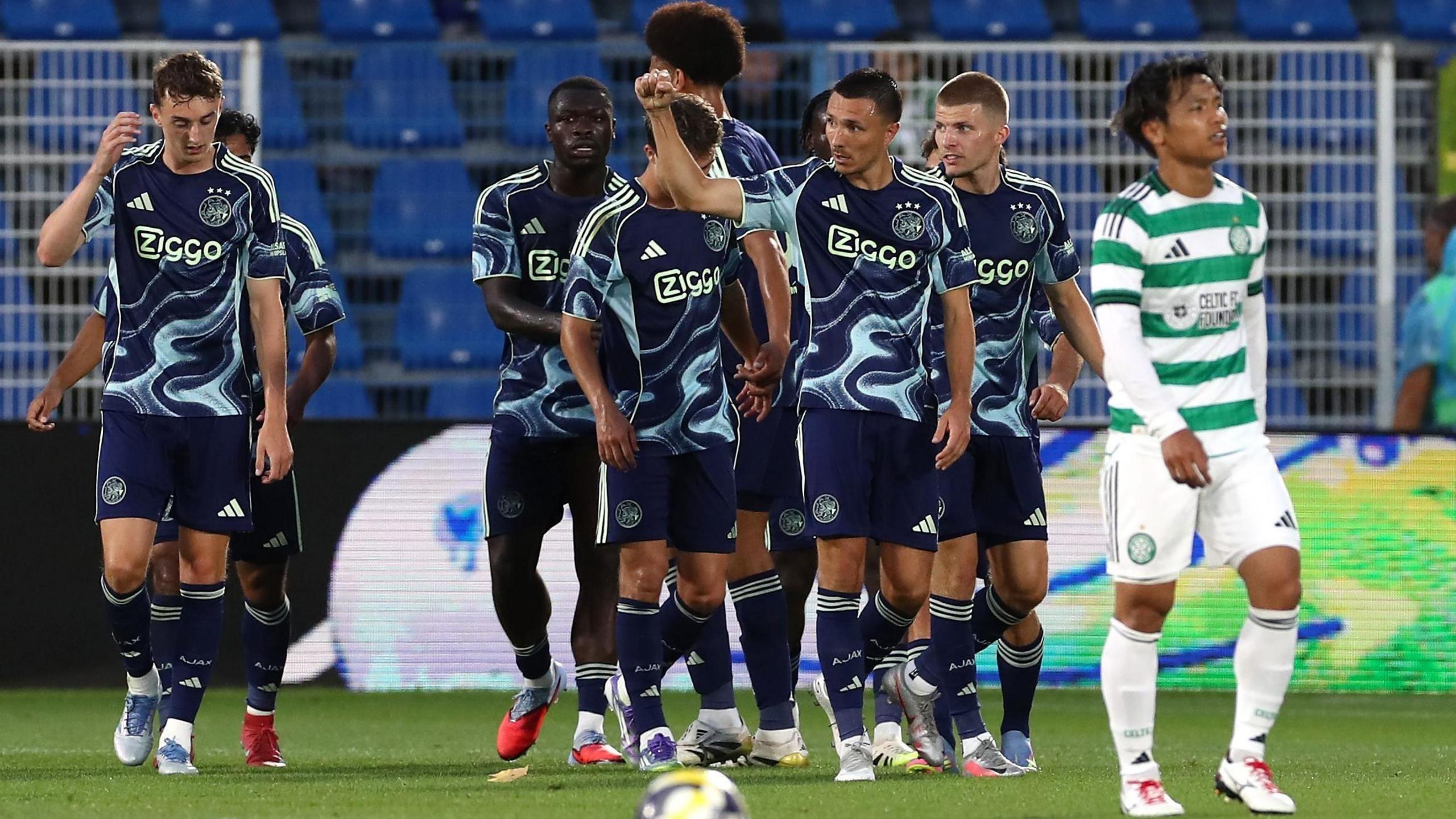 Celtic suffer heavy Ajax defeat in penultimate pre-season game - BBC Sport