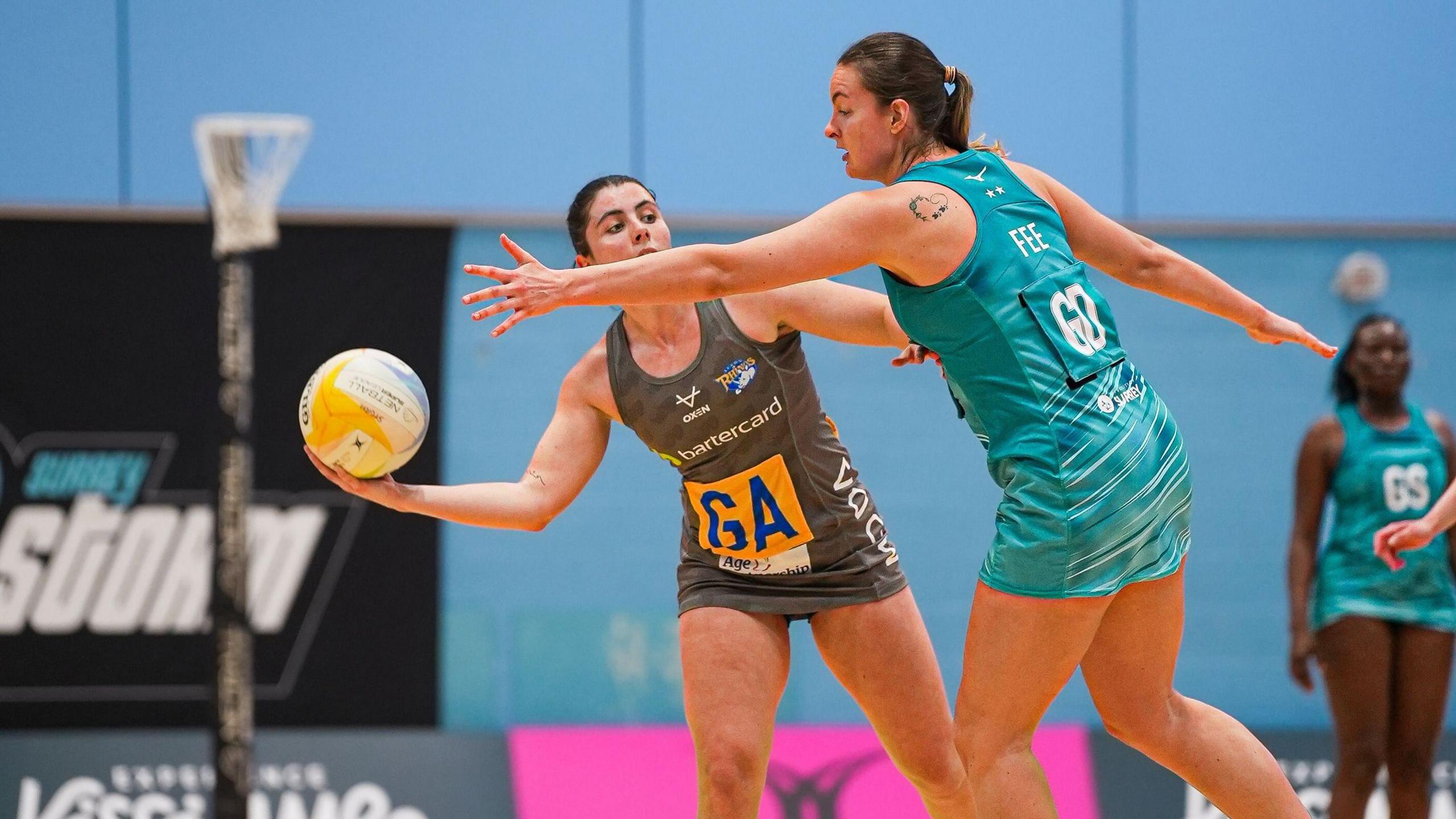 Netball Super League: Leeds Rhinos beat Surrey Storm to keep semi-final ...