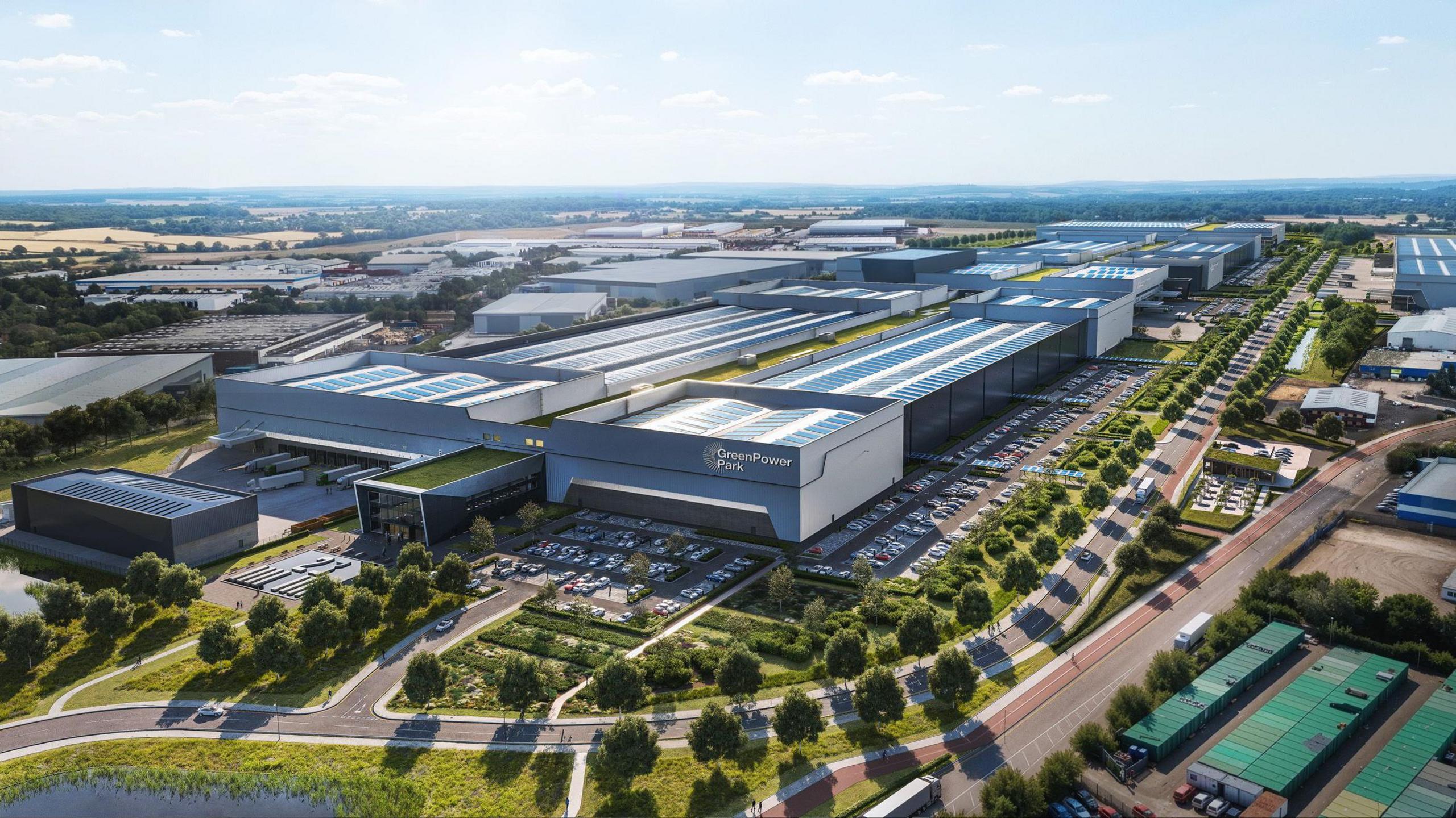 Coventry Airport site's £2.5bn redevelopment approved - BBC News