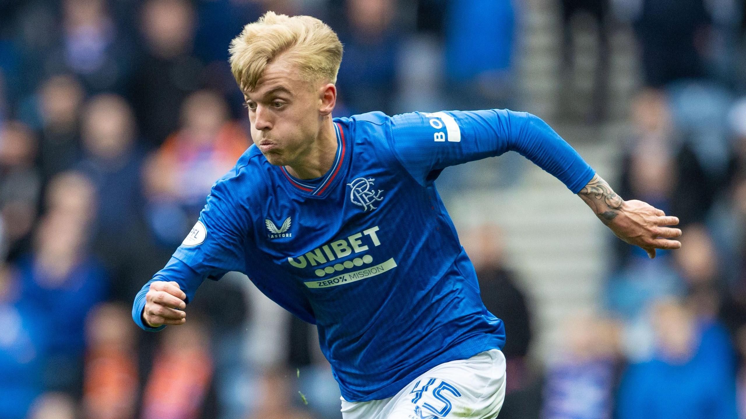 Ross McCausland aims to become Rangers regular - BBC Sport