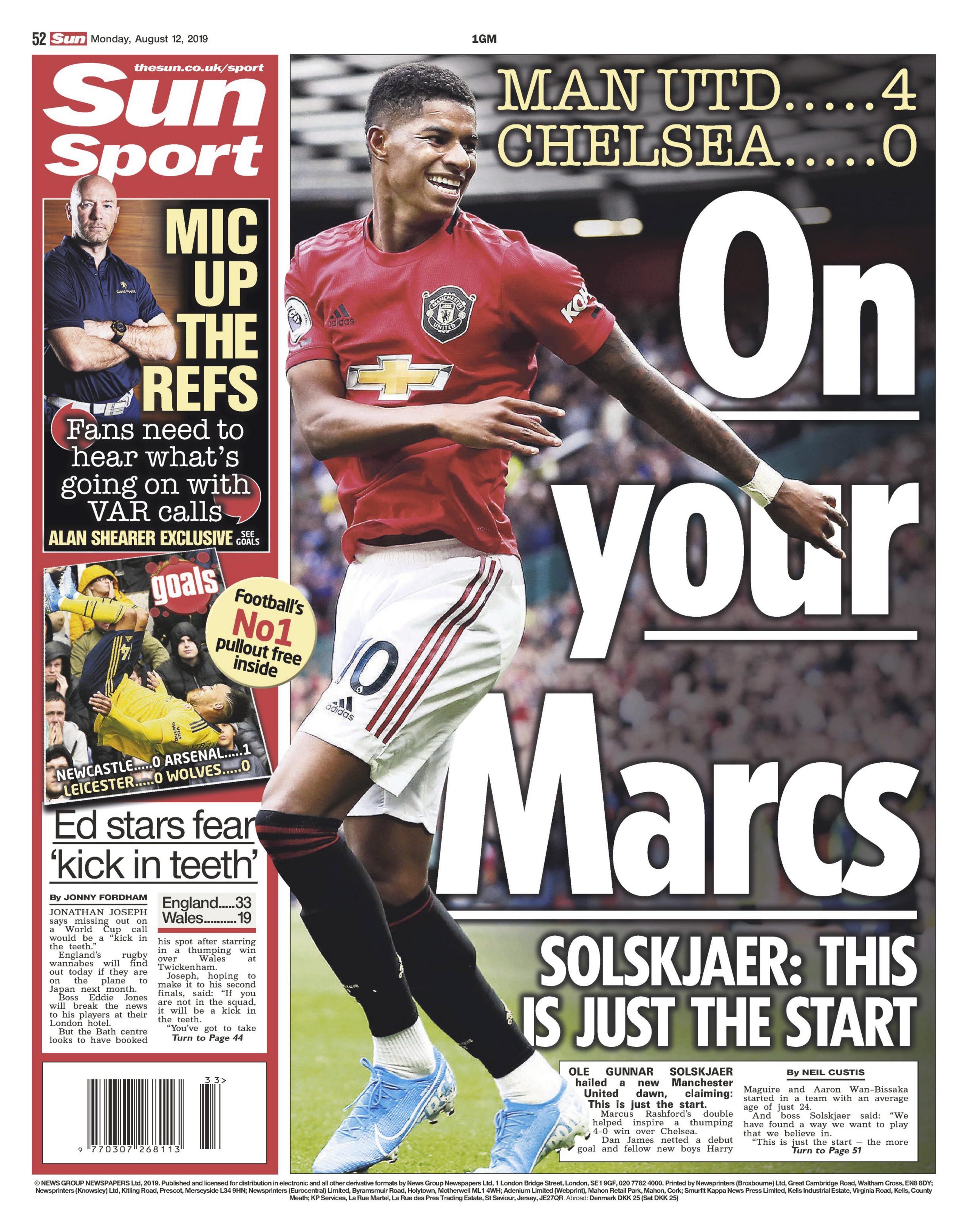 Monday's back pages - BBC Sport