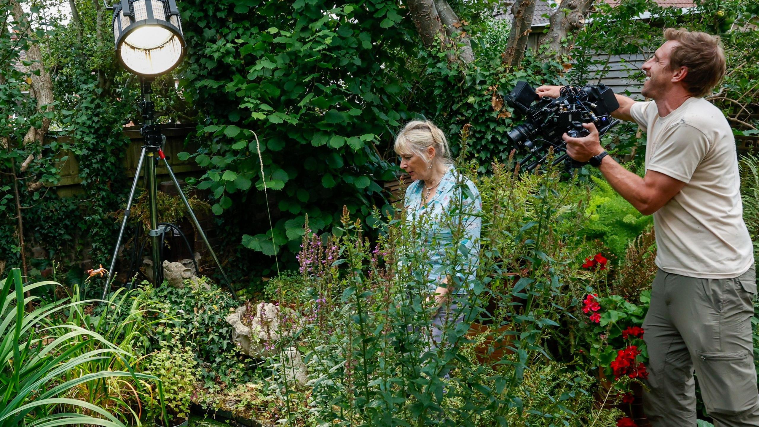 Bristol woman's garden featured in David Attenborough documentary - BBC ...