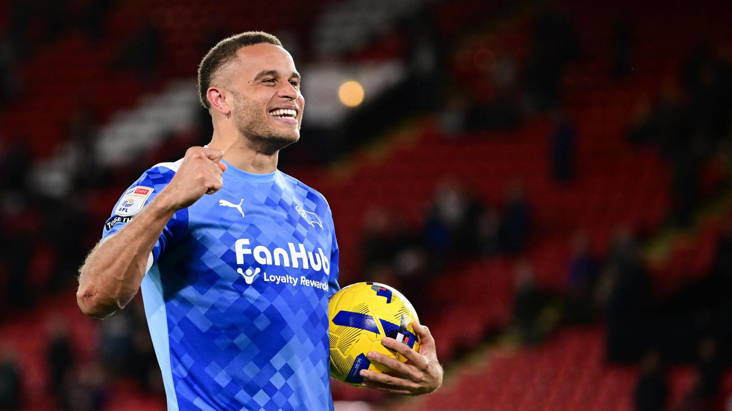 Carlton Morris: Derby County top scorer could return from injury ...